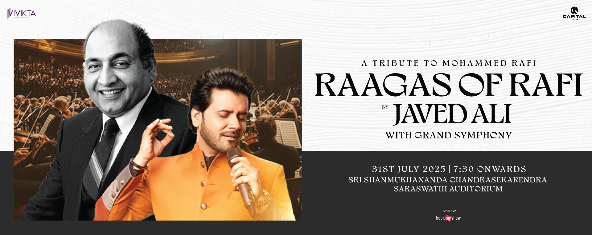 Raagas of Rafi: Javed Ali’s Grand Symphonic Tribute to Mohammed Rafi ...