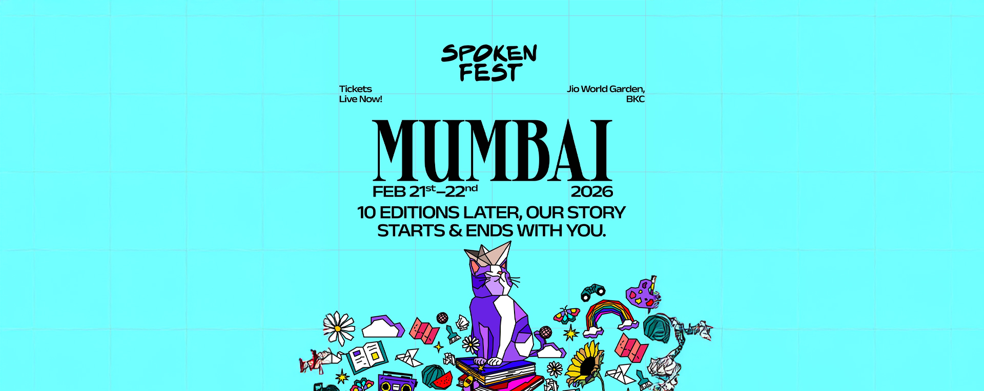 Spoken Fest Mumbai 2026 Returns for Its 10th Edition | GIGX