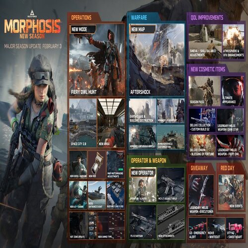 Delta Force "Morphosis" Season Touches Down February 3 with New Healer ...